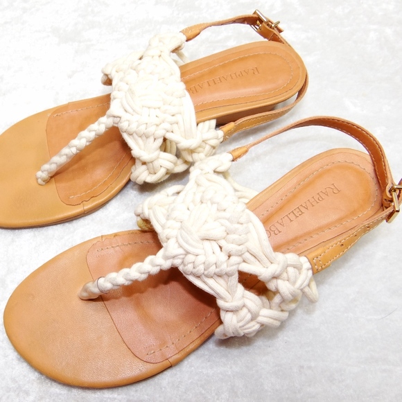 Anthropologie | Shoes | Raphaella Booz Wedge Sandal Newport Thong 5 ...